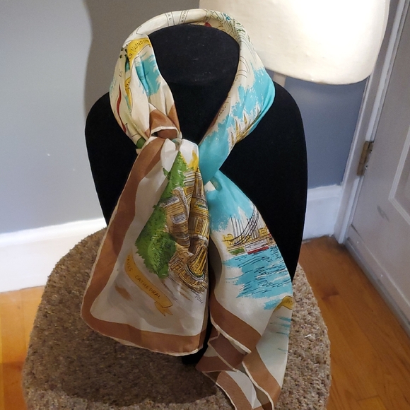 Source Unknown | Accessories | Silk Scarf Map Of London | Poshmark